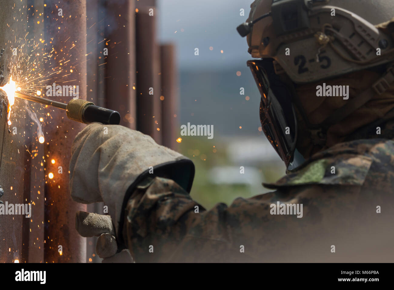 A Force Reconnaissance Marine with Maritime Raid Force, 31st Marine ...