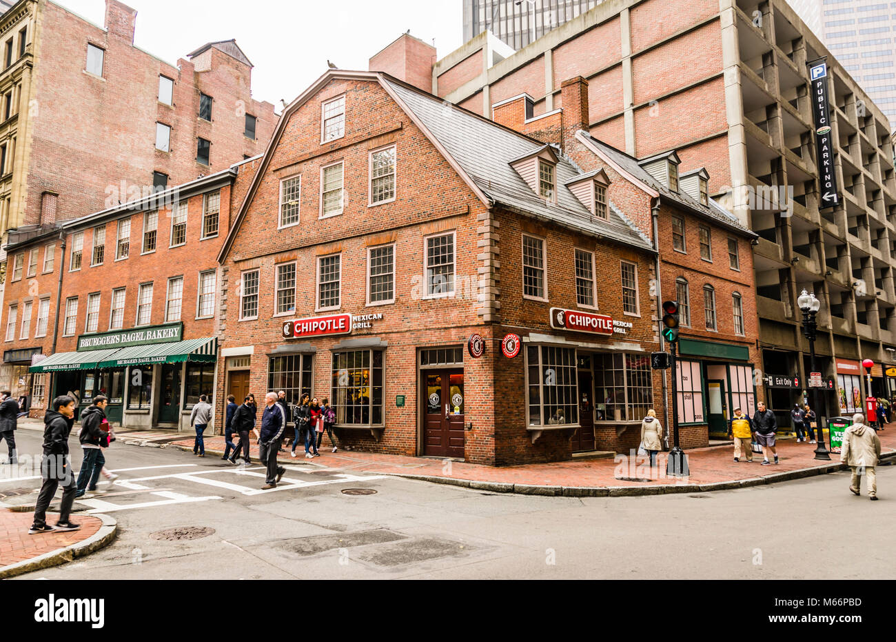 Christmas Pictures Old Corner Bookstore Boston