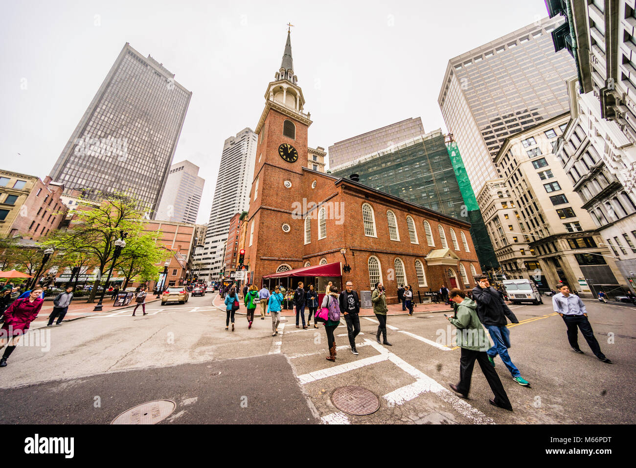Old South Meeting House Boston, Massachusetts, USA Stock Photo - Alamy
