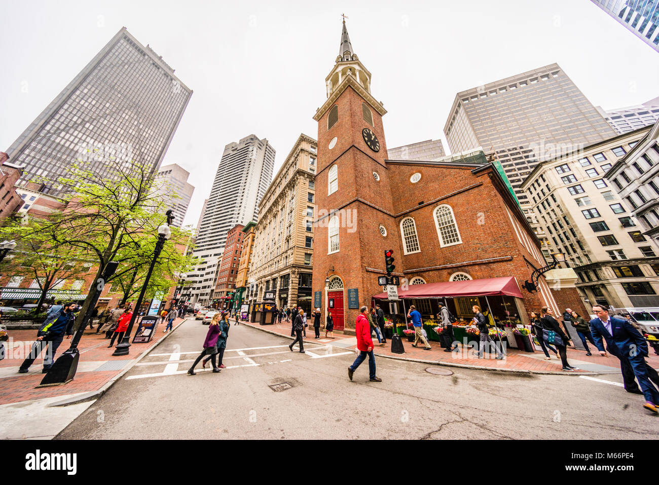 Old South Meeting House Boston, Massachusetts, USA Stock Photo - Alamy