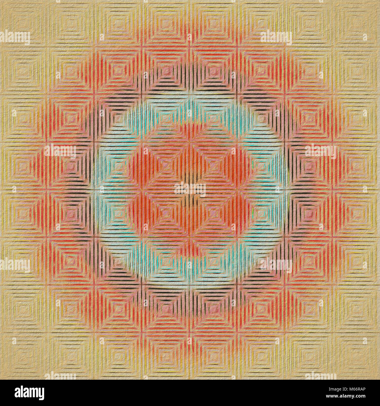 big circles on diamond pattern Stock Photo - Alamy