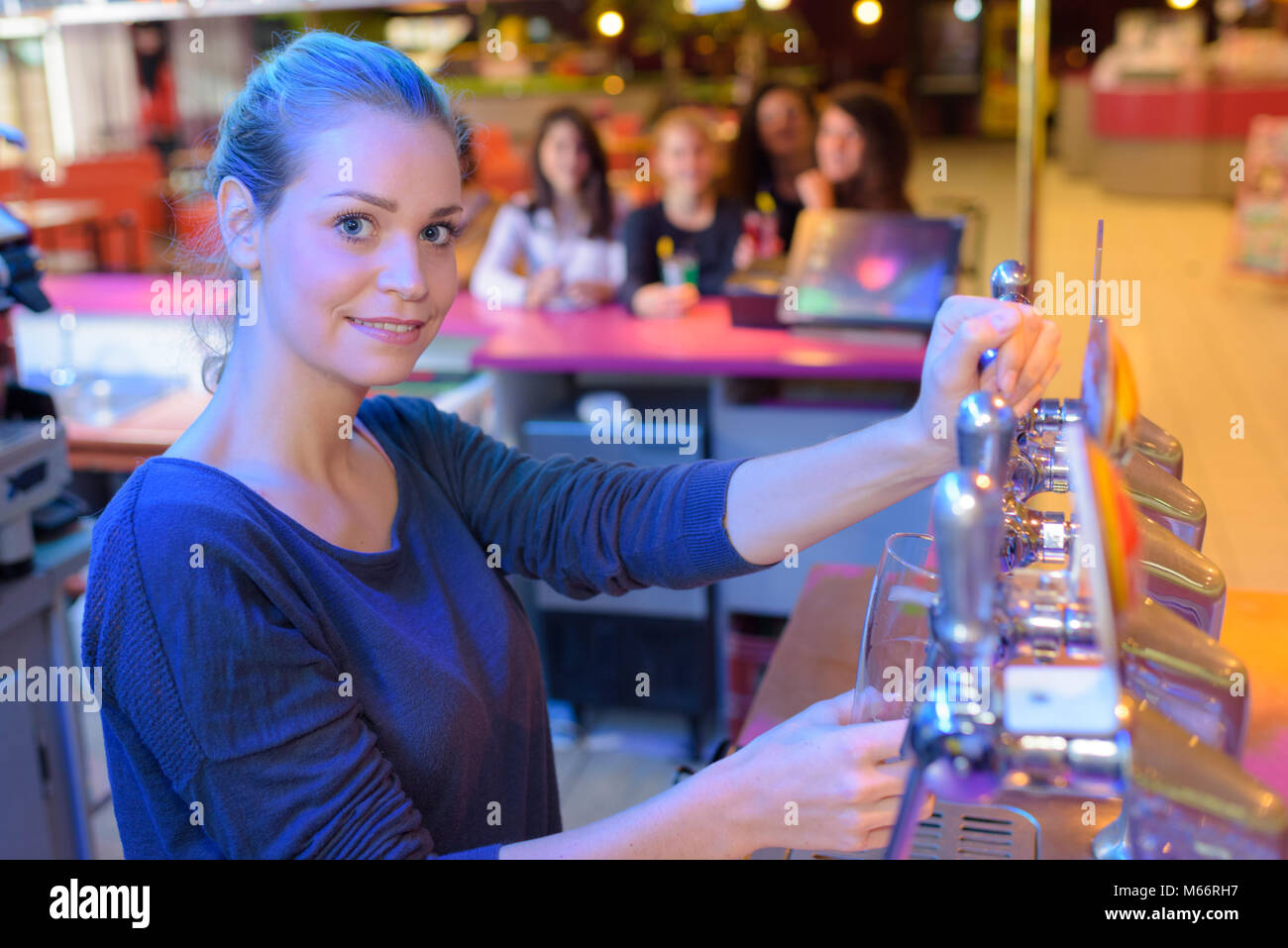 preparing the orders Stock Photo - Alamy