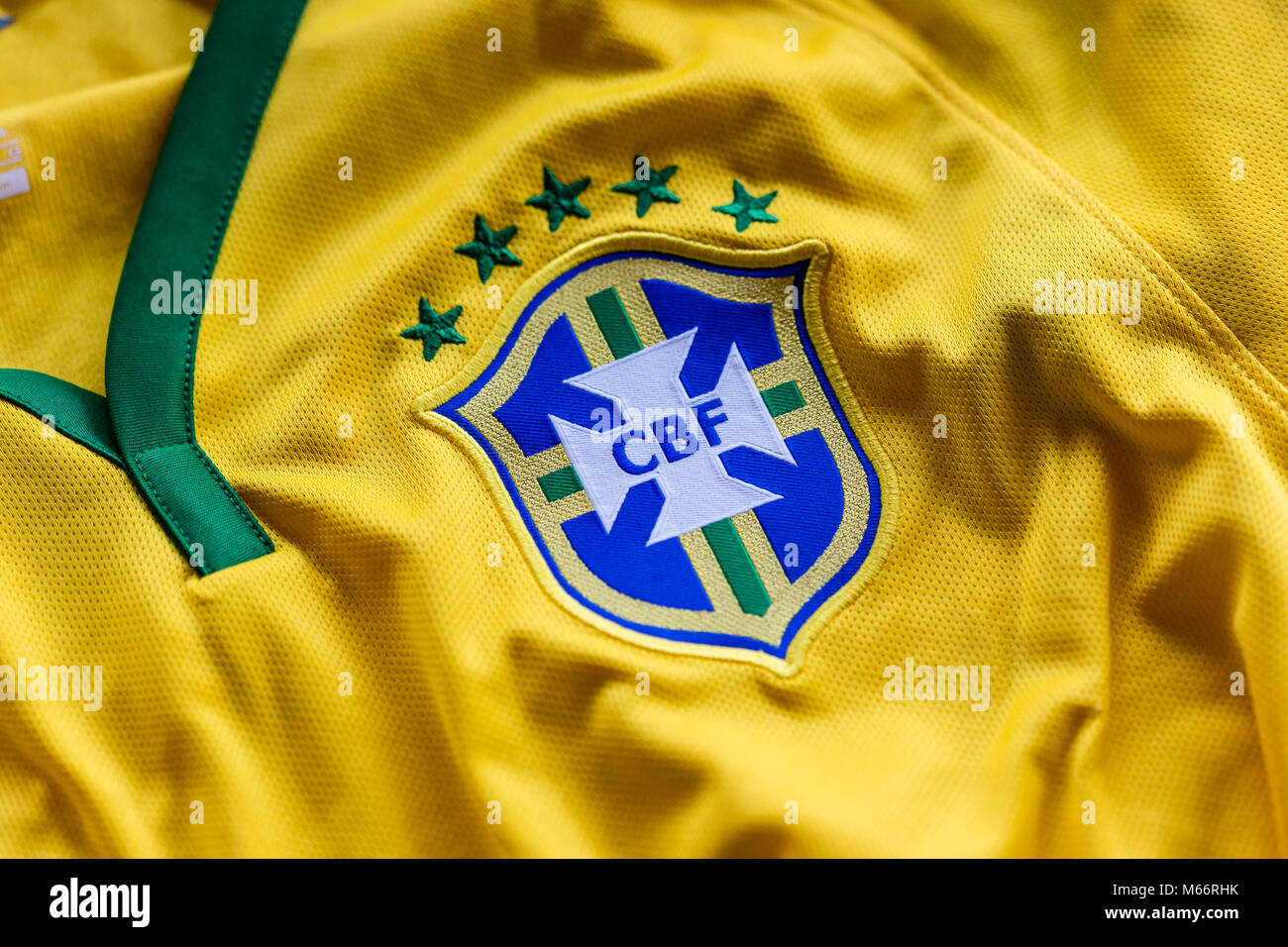 Rio de Janeiro, Brazil - circa February, 2018. - Brazilian Football ...