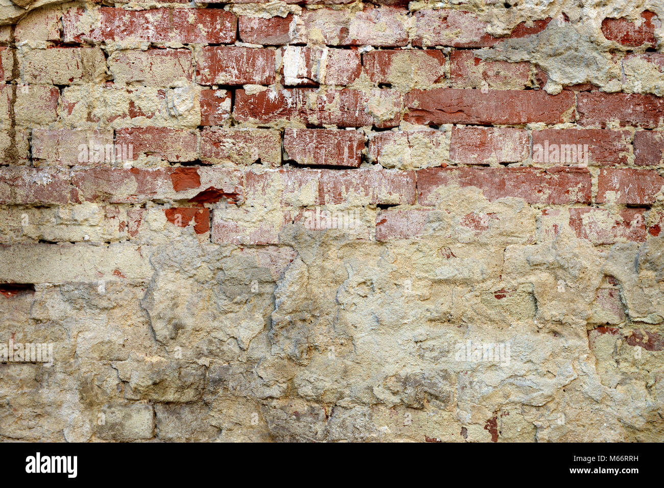 Ancient brick wall, background , texture Stock Photo - Alamy