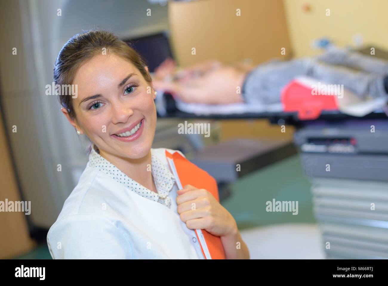 patient undergoing medical examination Stock Photo - Alamy