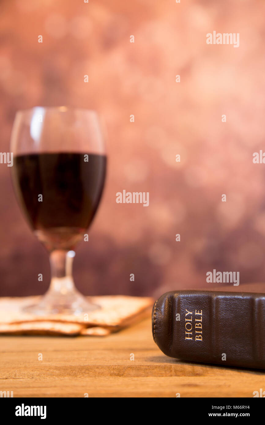 Vintage Feeling Background of the Christian's Holy Communion or Lord's ...