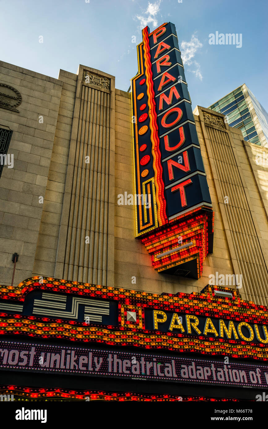 Paramount Theatre Boston, Massachusetts, USA Stock Photo - Alamy