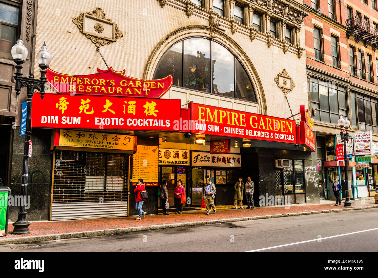 Chinatown Boston, Massachusetts, USA Stock Photo - Alamy