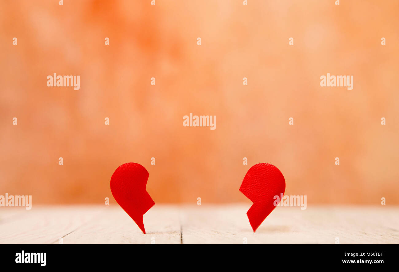 Broken in two hi-res stock photography and images - Alamy