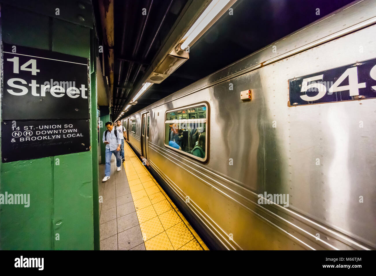 14th Street – Union Square Subway Station Manhattan New York, New York, USA Stock Photo - Alamy