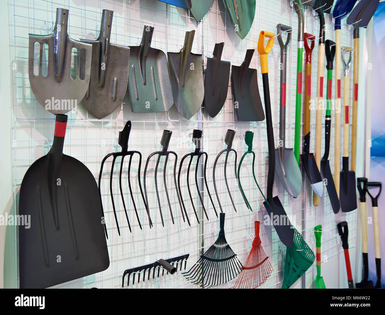 Garden tool rack hi-res stock photography and images - Alamy