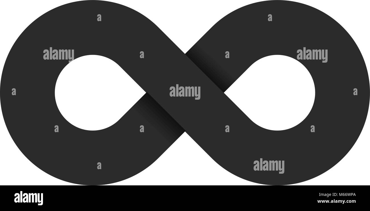 Infinity Symbol Black and White Stock Photos & Images - Alamy