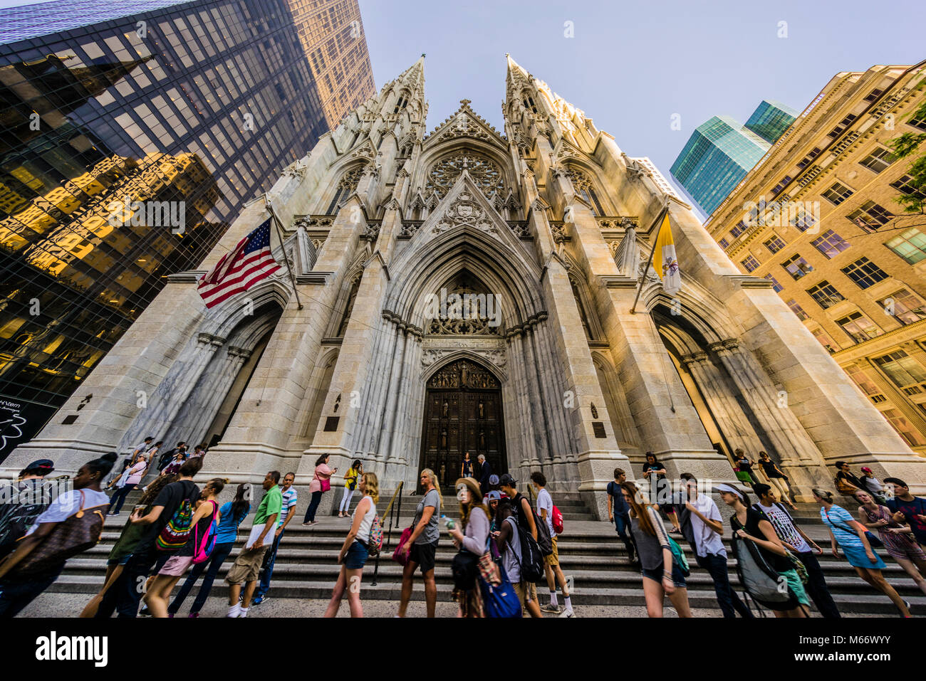 St. Patrick's Cathedral Manhattan New York, New York, USA Stock Photo ...