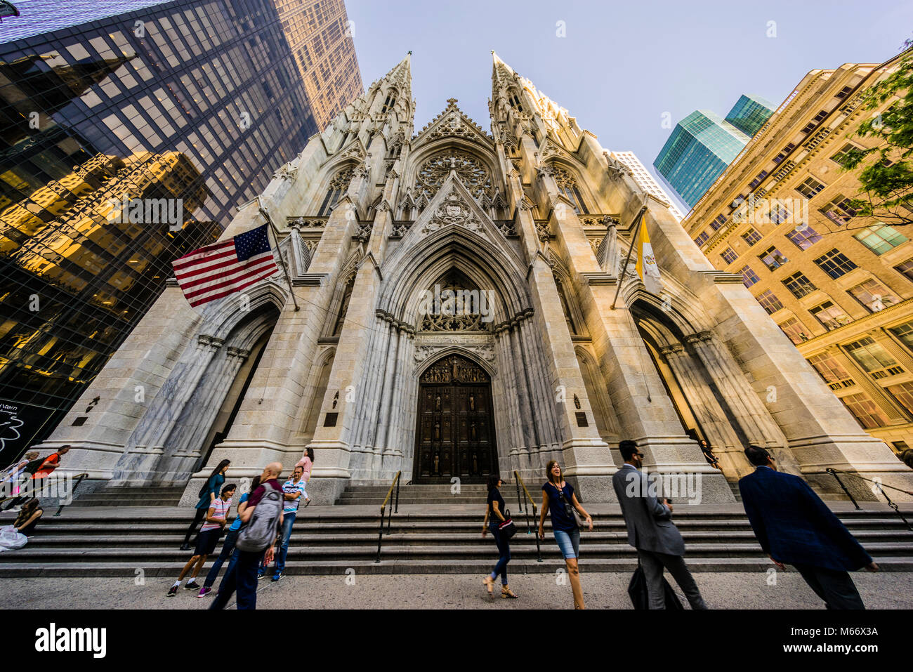 St. Patrick's Cathedral Manhattan New York, New York, USA Stock Photo ...