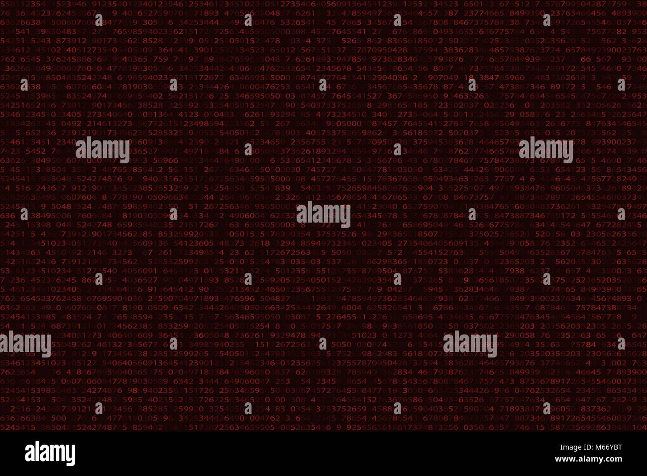 Red binary code on Stock Vector Images - Alamy
