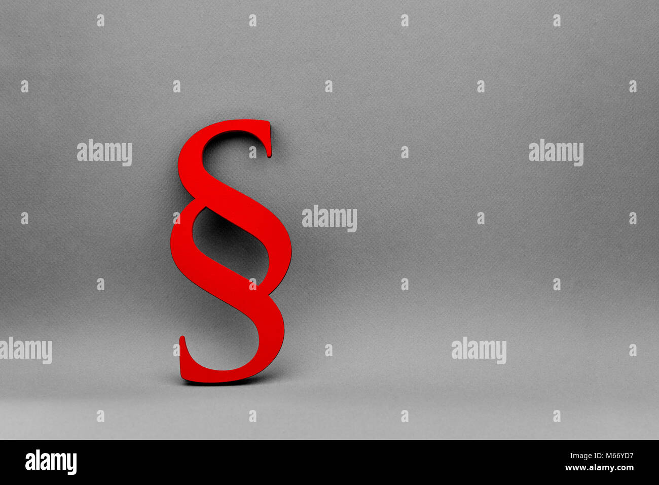 Header background with a red paragraph for law and order Stock Photo ...