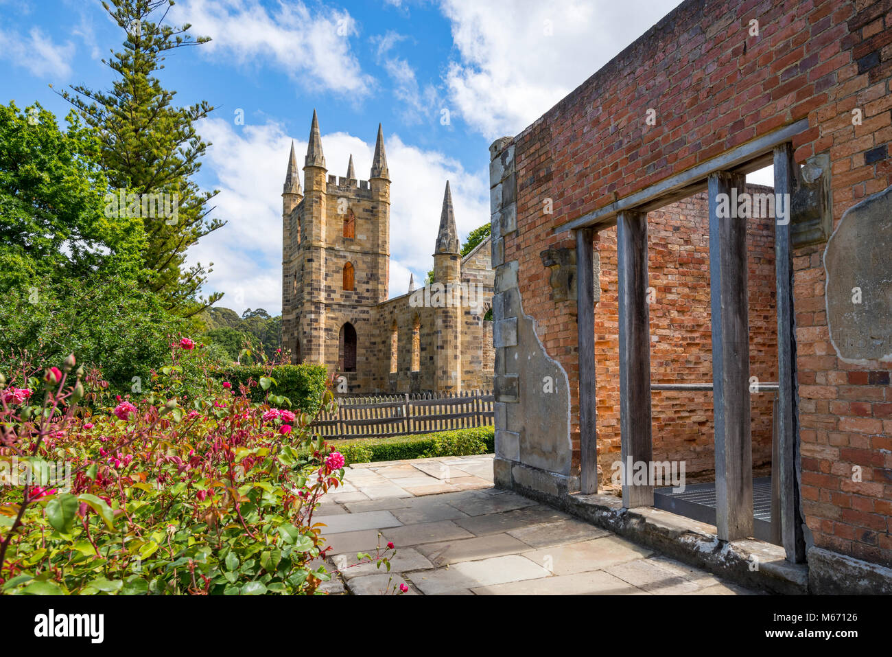 World Heritage listed convict site at Port Arthur, Tasmania, Australia ...
