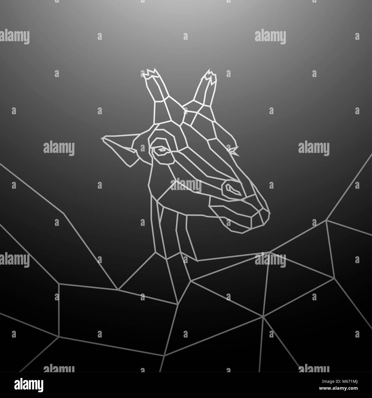 Gradient effect logo Black and White Stock Photos & Images - Alamy