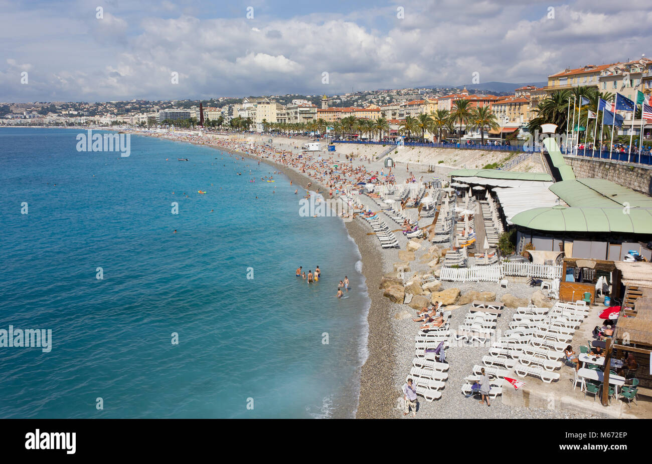 Seaside promenade france sea view hi-res stock photography and images ...