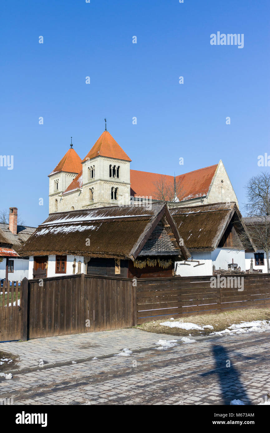 Traditional village houses in Ocsa, Hungary Stock Photo - Alamy