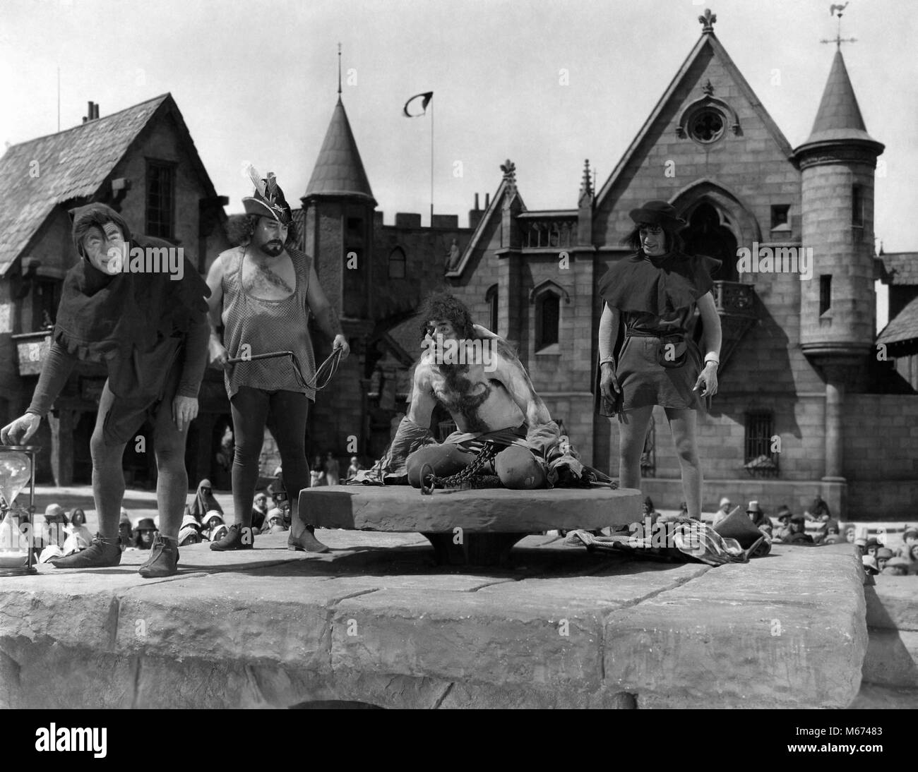 Portrait of Lon Chaney Sr. in the movie The Hunchback of Notre Dame ...