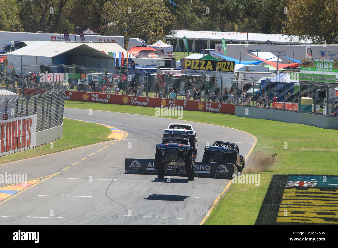 Super stadium trucks hi-res stock photography and images - Alamy