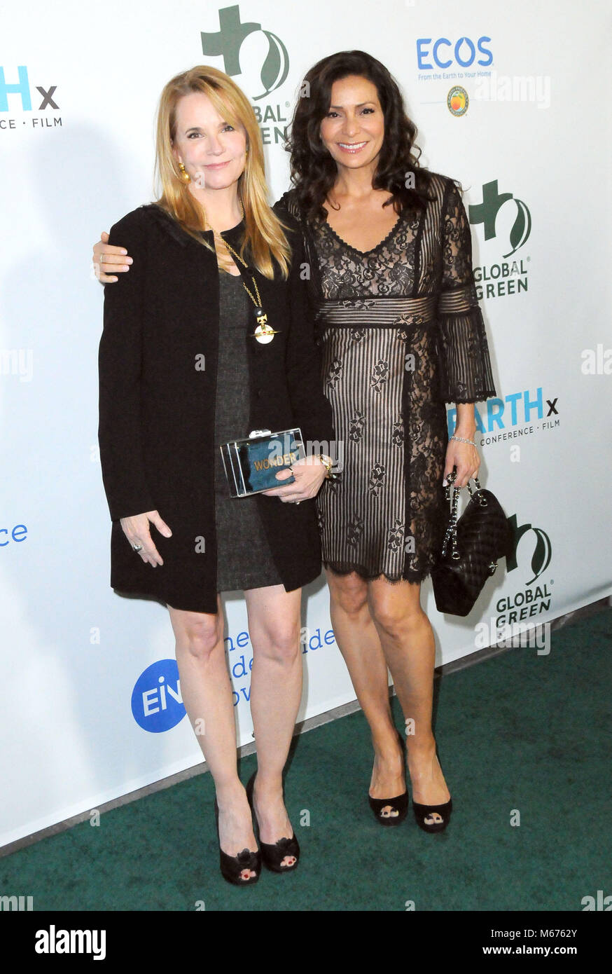 Los Angeles, USA. 28th Feb, 2018. (L-R) Actresses Lea Thompson and ...