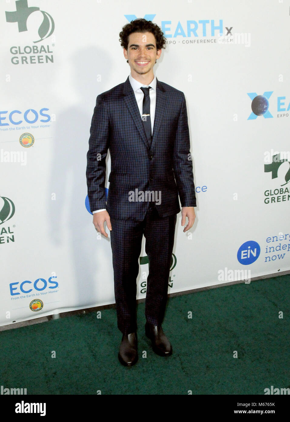 Los Angeles, USA. 28th Feb, 2018. Actor Cameron Boyce attends the 15th ...