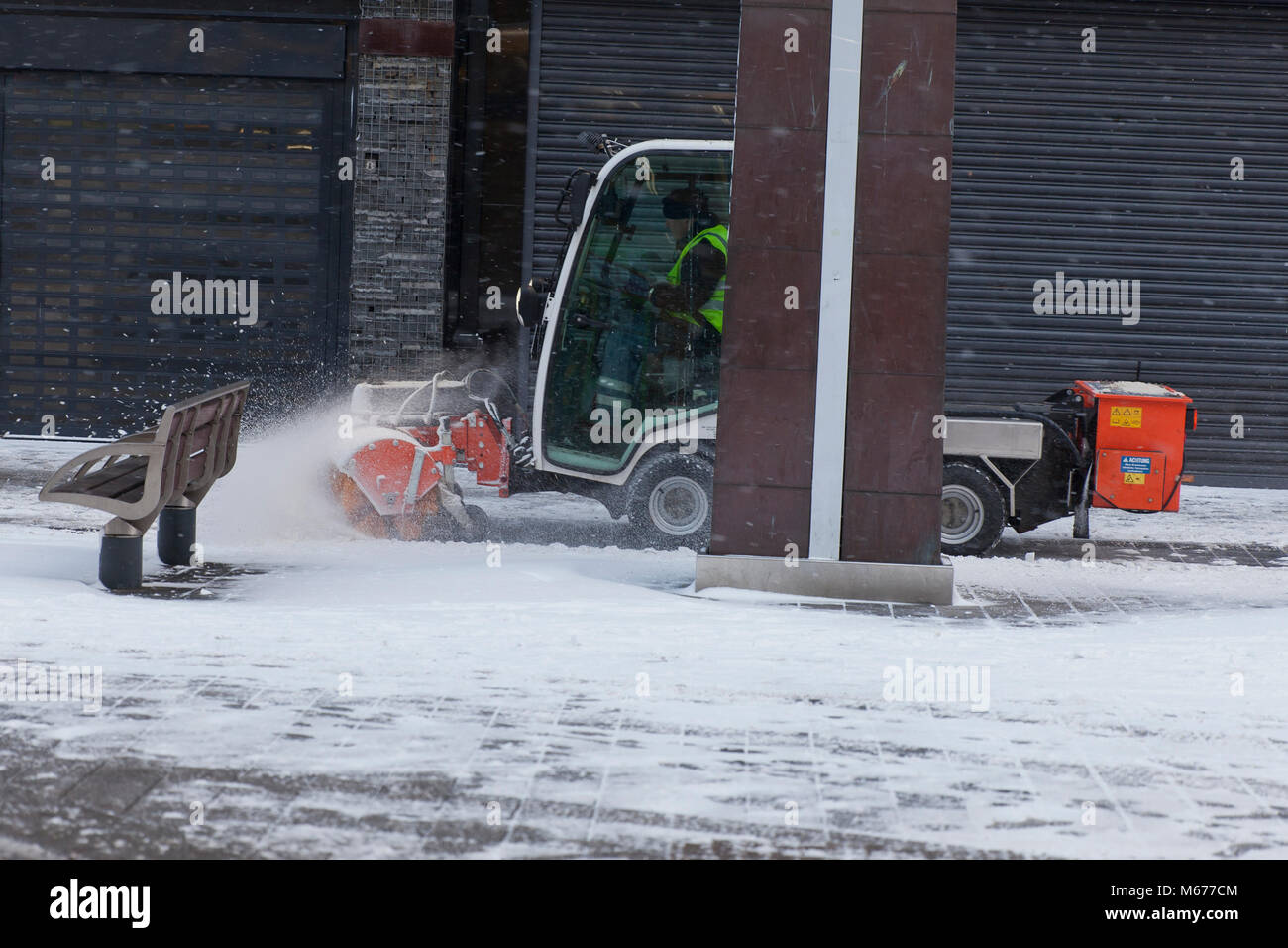 Belfast, Ireland. 01st Mar, 2018. Belfast City Centre, Ireland, Europe ...