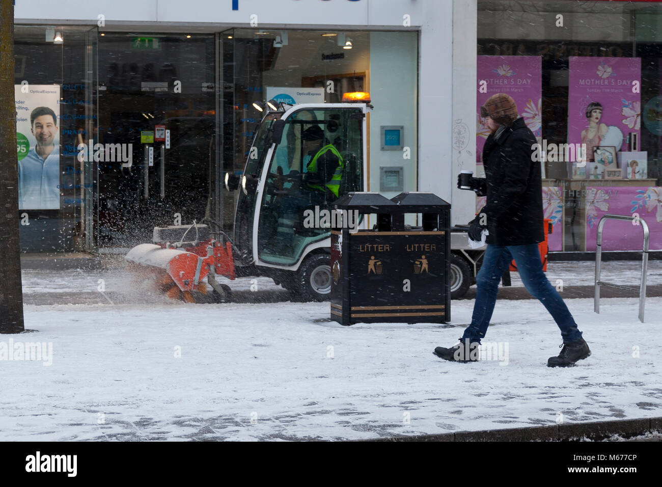Belfast, Ireland. 01st Mar, 2018. Belfast City Centre, Ireland, Europe ...