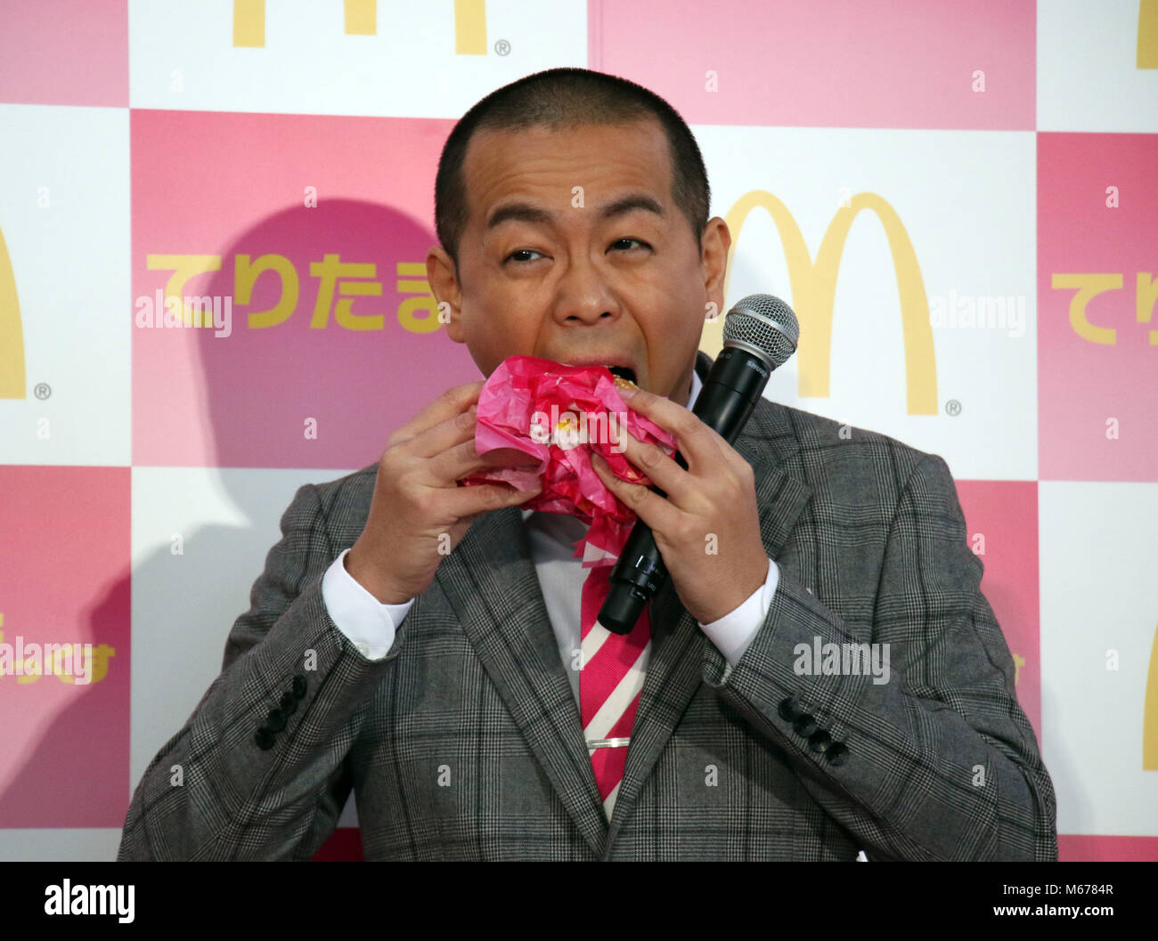 Tokyo, Japan. 1st Mar, 2018. Japanese comedy duo "Taka and Toshi ...