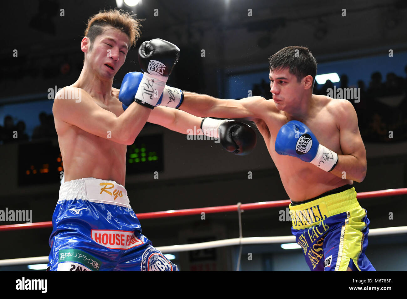 (L-R) Ryo Matsumoto (JPN), Daniel Roman (USA), FEBRUARY 28, 2018 ...
