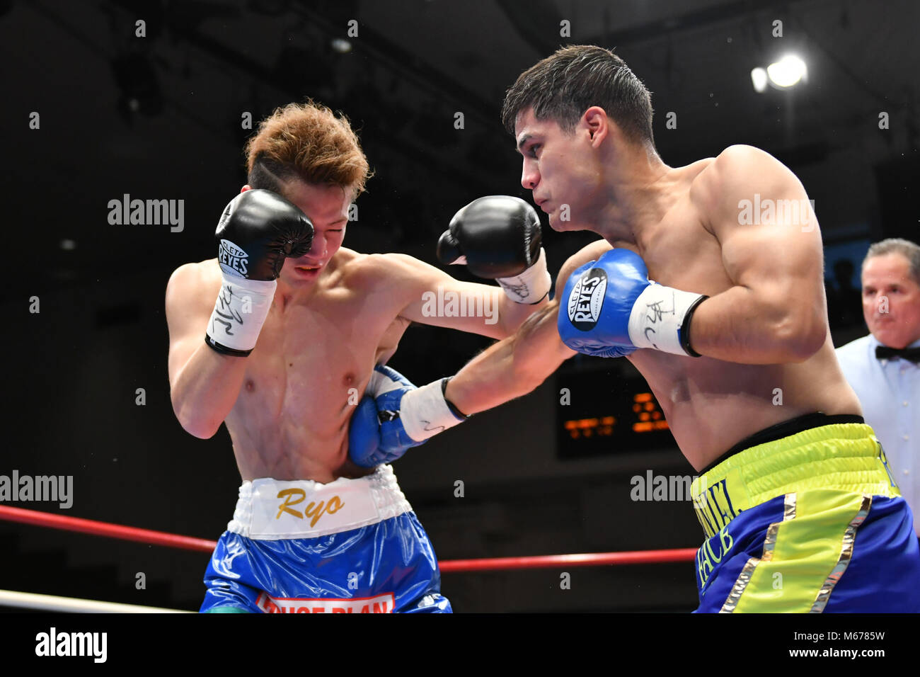 (L-R) Ryo Matsumoto (JPN), Daniel Roman (USA), FEBRUARY 28, 2018 ...