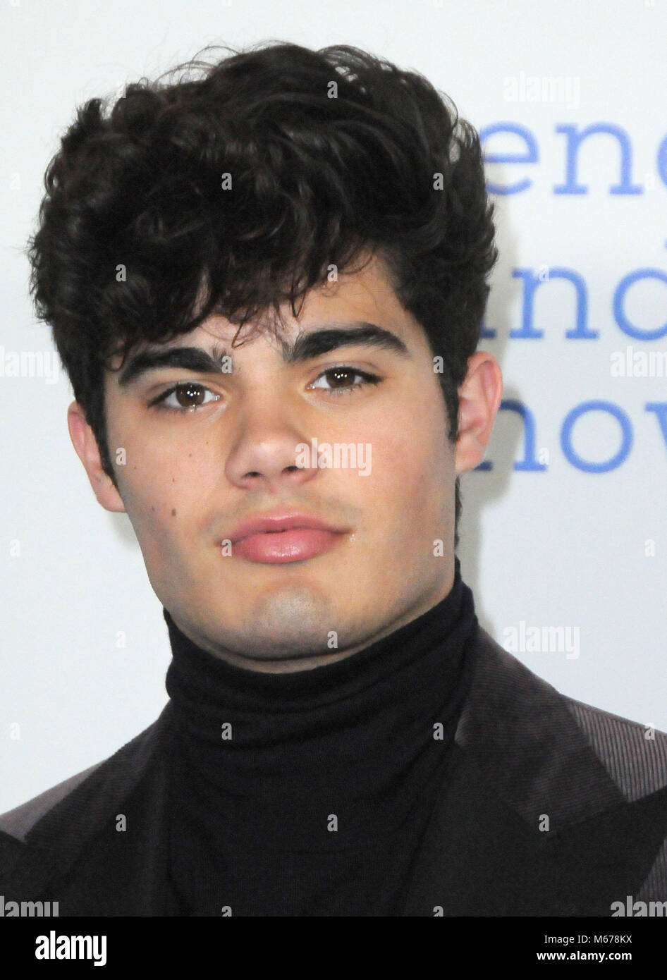 Los Angeles, USA. 28th Feb, 2018. Singer/actor Emery Kelly attends the ...