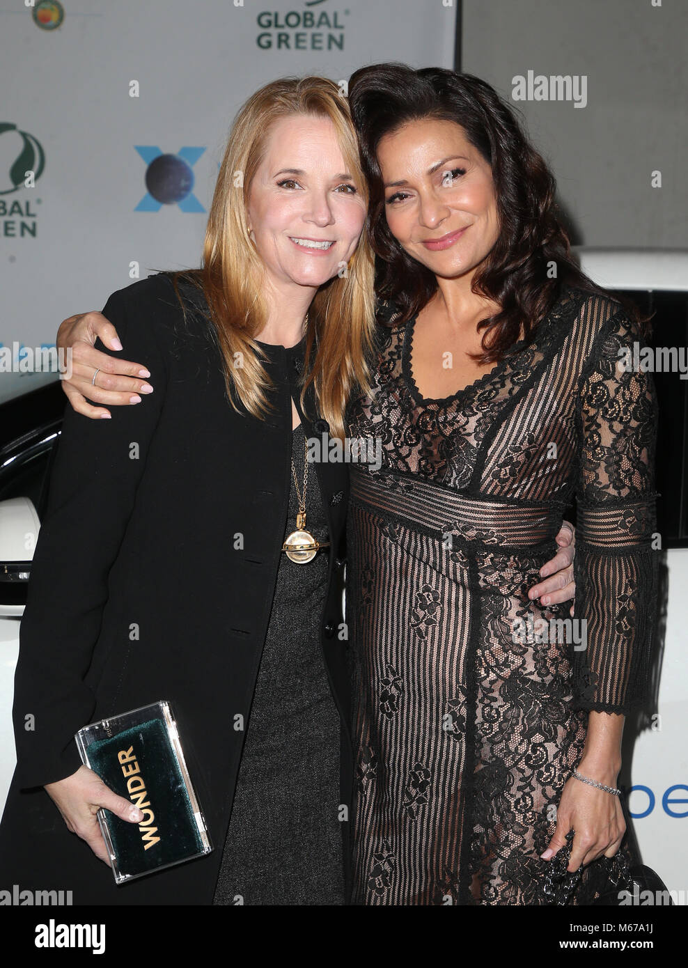 Los Angeles, Ca, USA. 28th Feb, 2018. Lea Thompson, Constance Marie, at ...