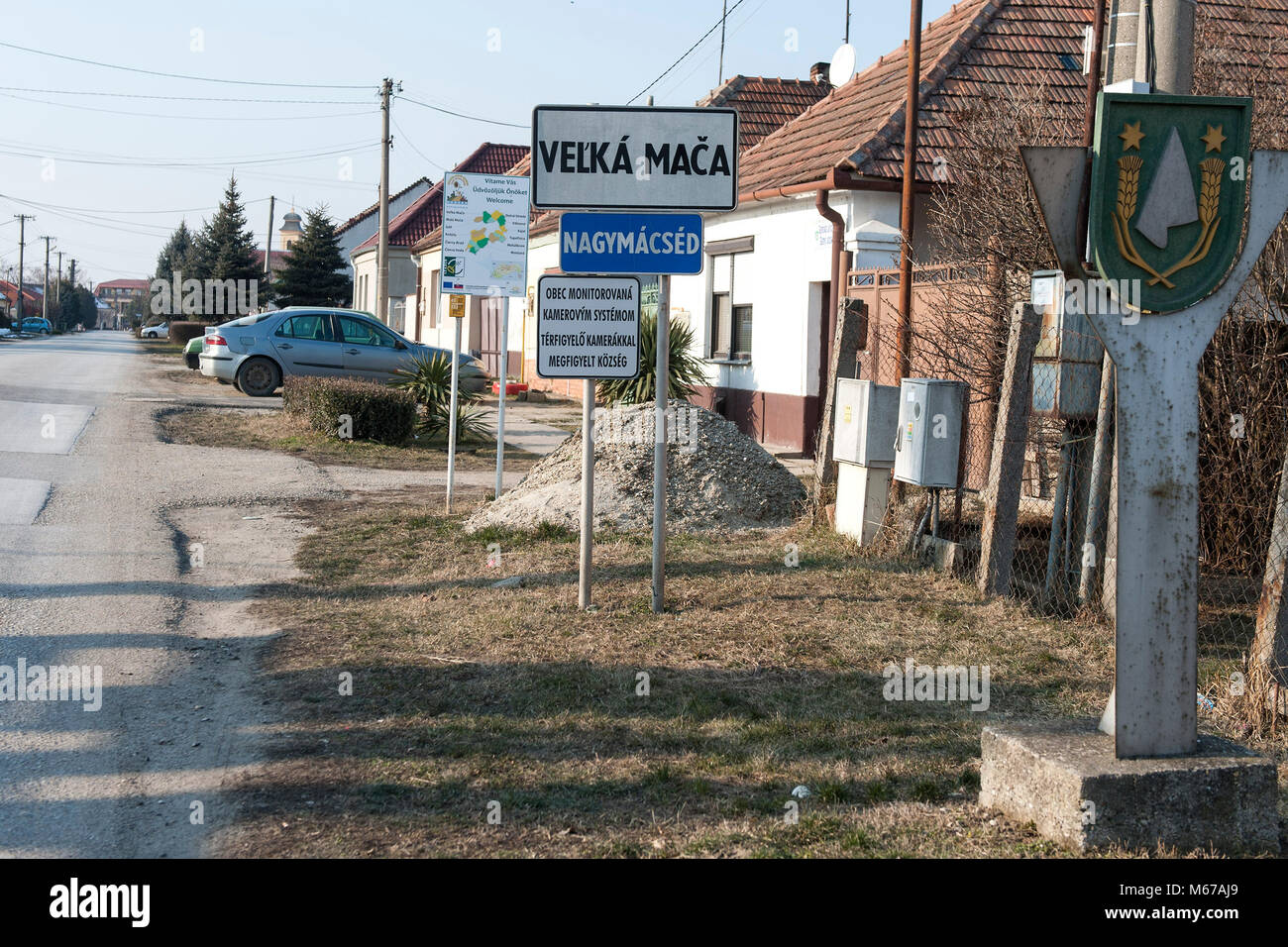Velka Maca, Slovak village, where is located residence of murdered ...