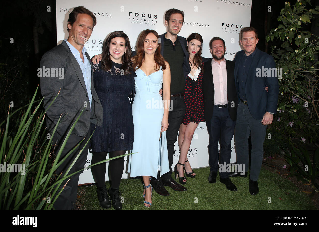 WEST HOLLYWOOD , CA - FEBRUARY 28: Nat Faxon, Alex Saks, Olivia Cooke ...