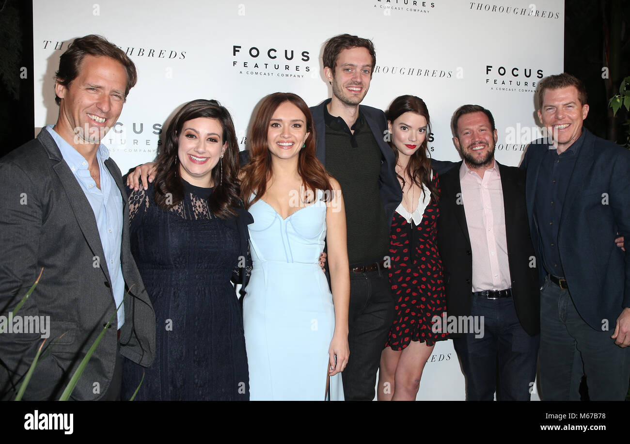 WEST HOLLYWOOD , CA - FEBRUARY 28: Nat Faxon, Alex Saks, Olivia Cooke ...