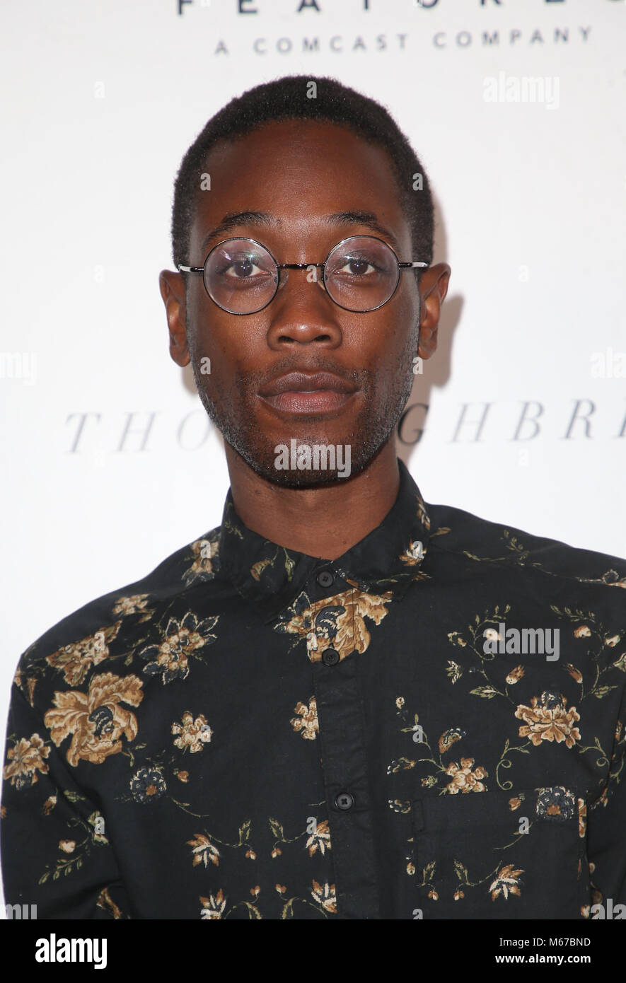 West Hollywood, Ca. 28th Feb, 2018. Adwin Brown, at Premiere Of Focus ...