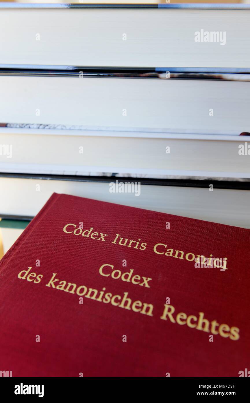 The book Codex Iuris Canonici, Germany, city of Osterode, 28. February ...