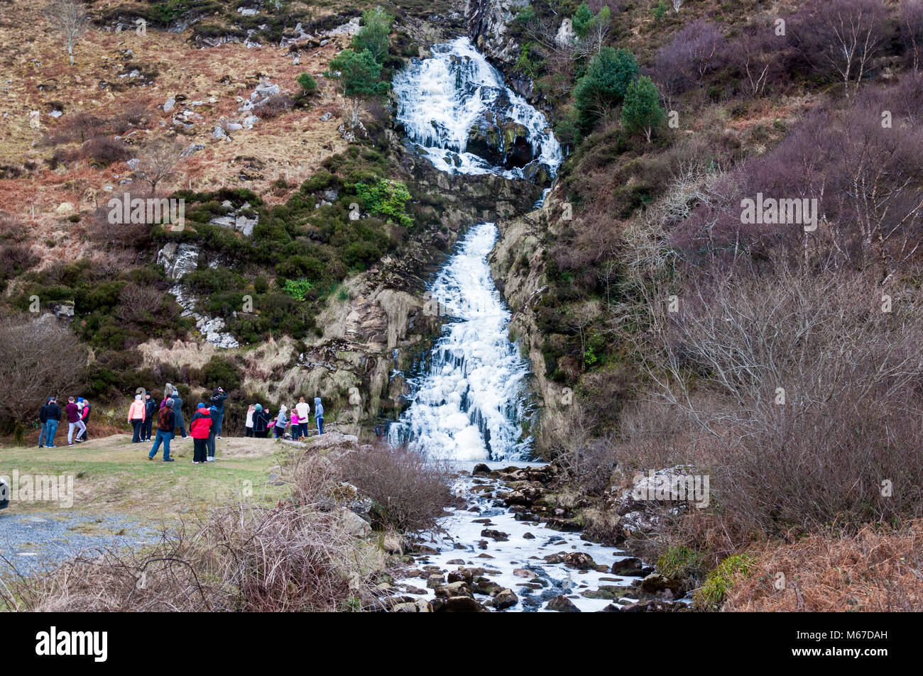 Assaranca Waterfall, Maghera, Ardara, County Donegal, Ireland weather ...