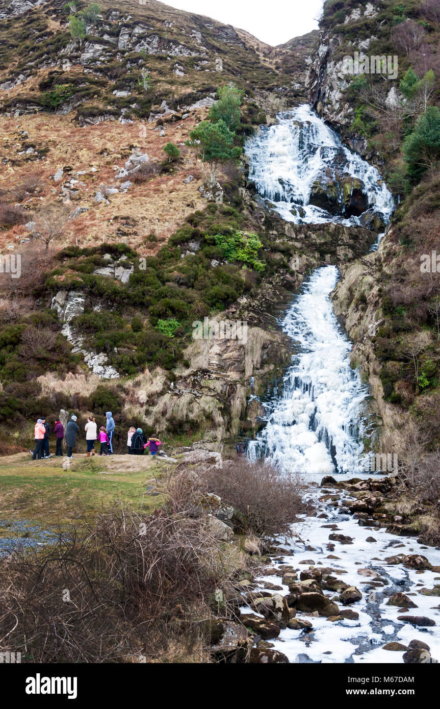 Assaranca Waterfall, Maghera, Ardara, County Donegal, Ireland weather ...