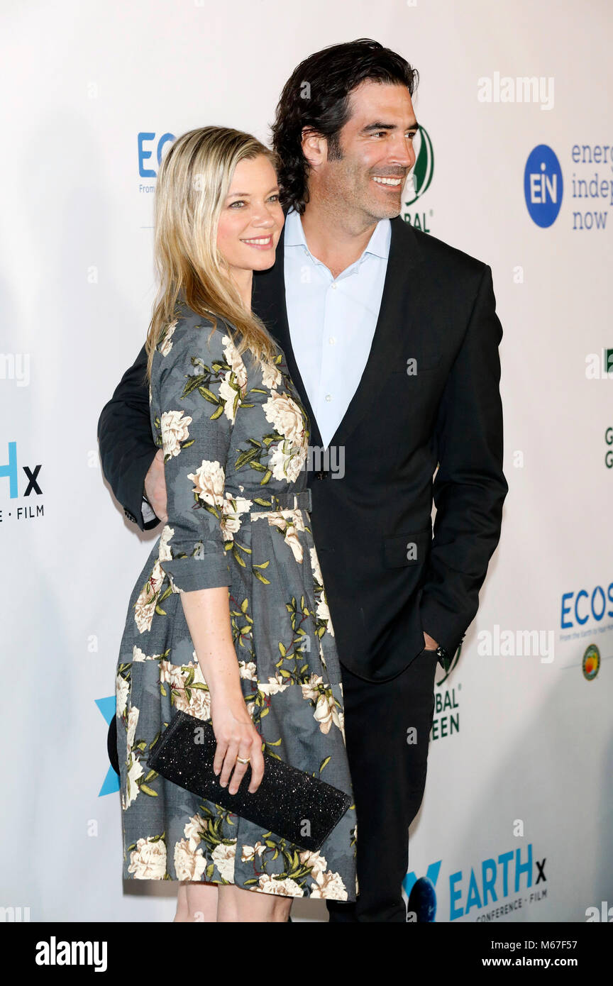 Amy Smart and her husband Carter Oosterhouse attending the15th annual ...
