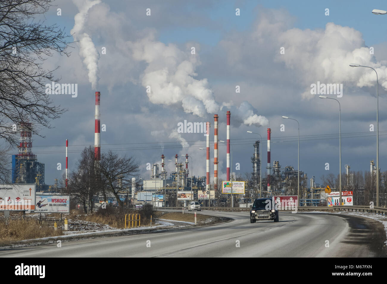 Gdansk, Poland 1st Jan. 2018 Oil refiner PKN Orlen signed a letter of ...