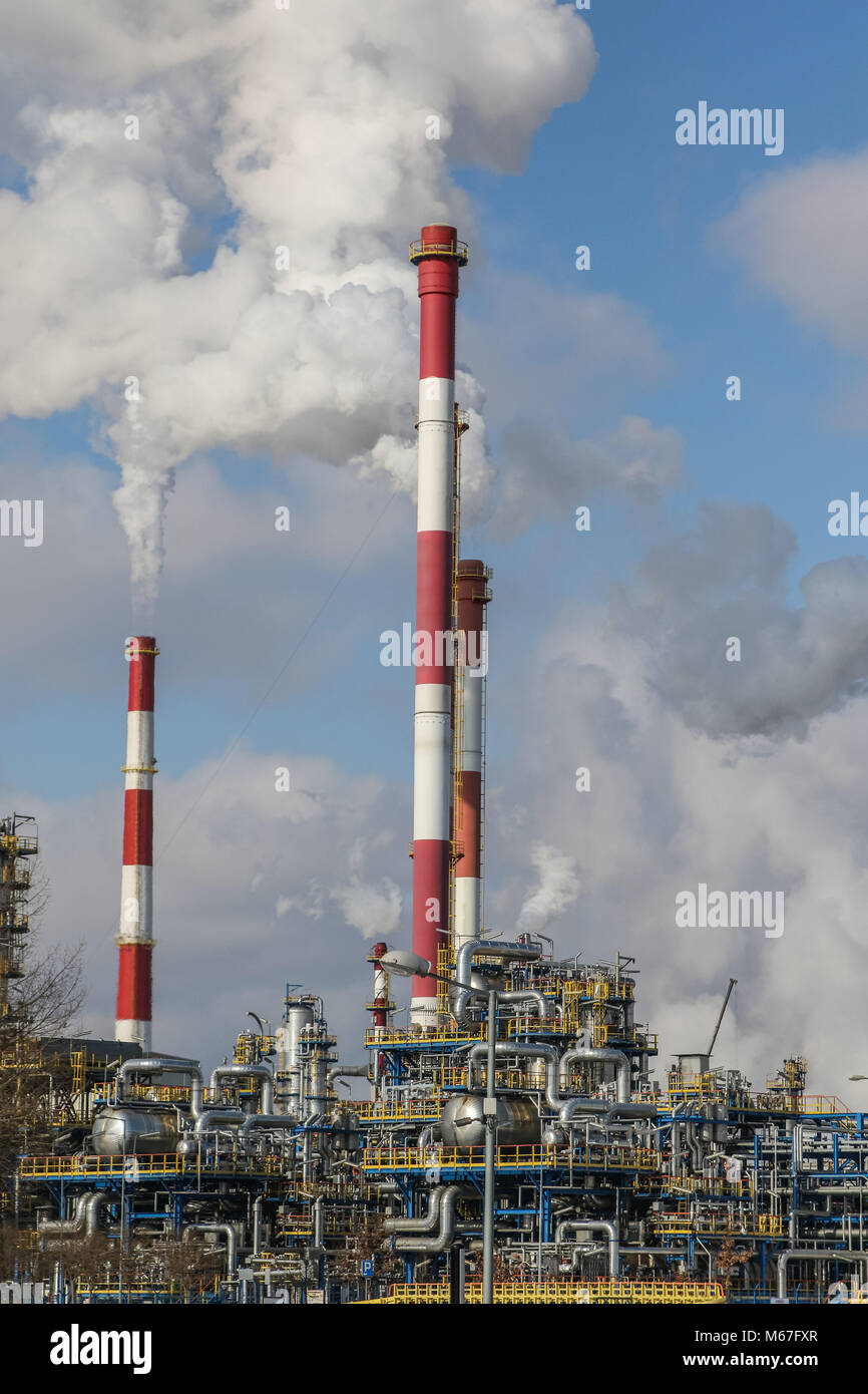 Gdansk, Poland 1st Jan. 2018 Oil refiner PKN Orlen signed a letter of ...