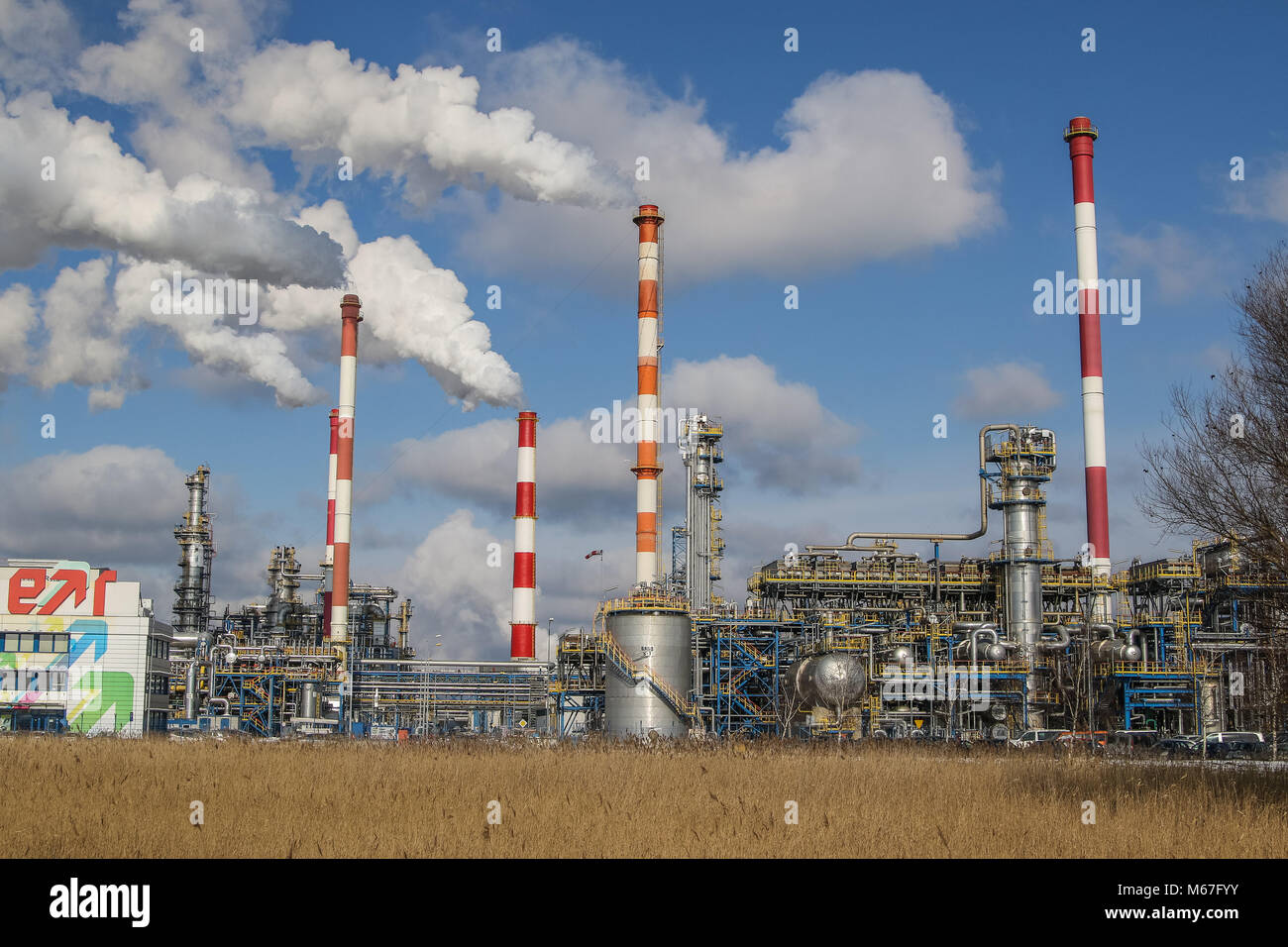 Gdansk, Poland 1st Jan. 2018 Oil refiner PKN Orlen signed a letter of ...