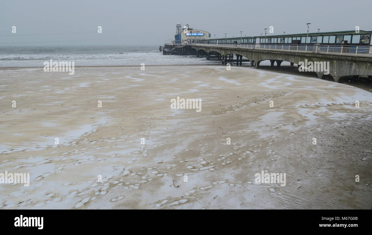 Bournemouth snow march 2018 hi-res stock photography and images - Alamy
