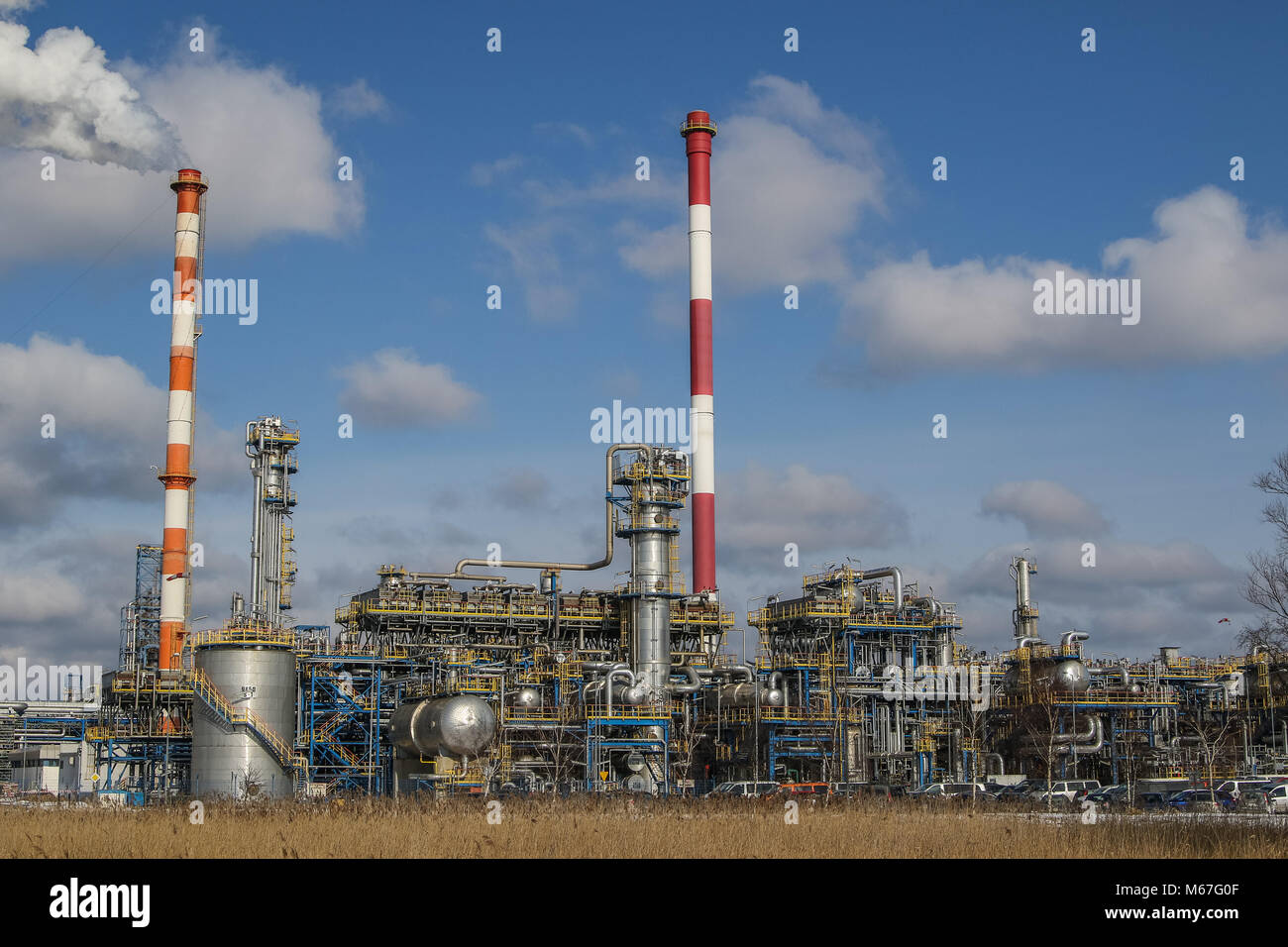 Gdansk, Poland 1st Jan. 2018 Oil refiner PKN Orlen signed a letter of ...