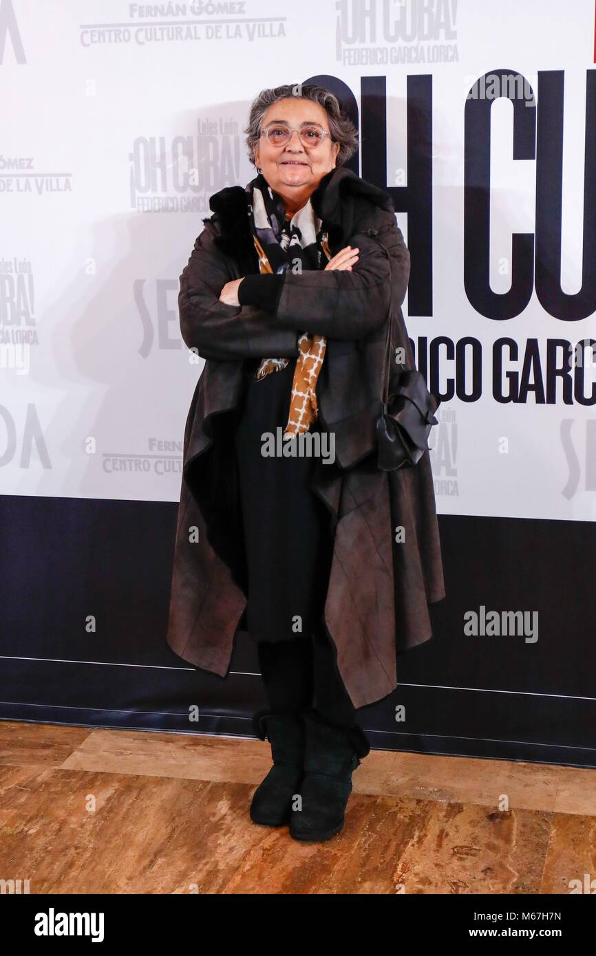 Elena Benarroch attends the Premier of Oh Cuba!!!, on March 1, 2018 in ...