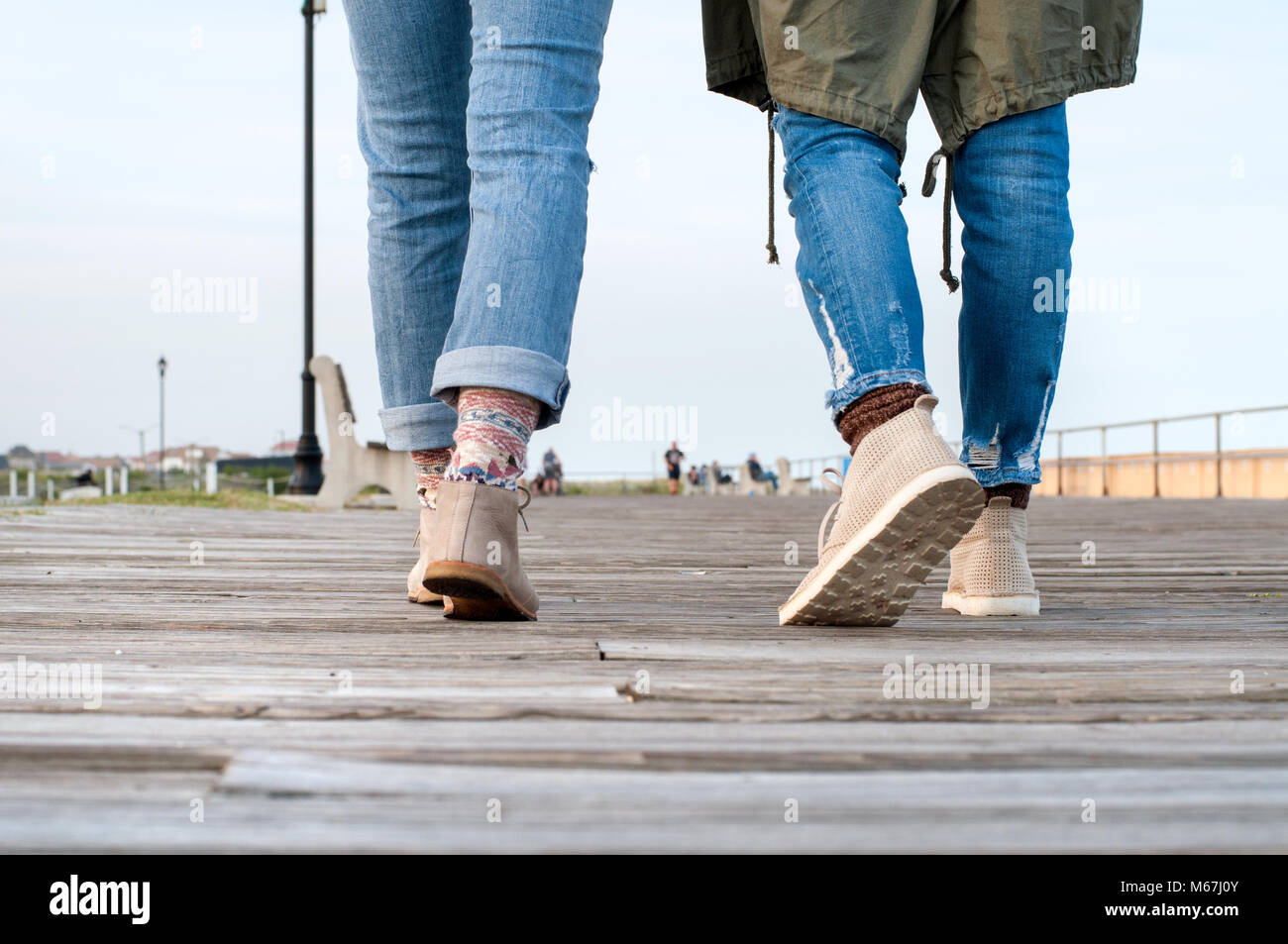 Women shoes lower legs walking hi-res stock photography and images - Alamy